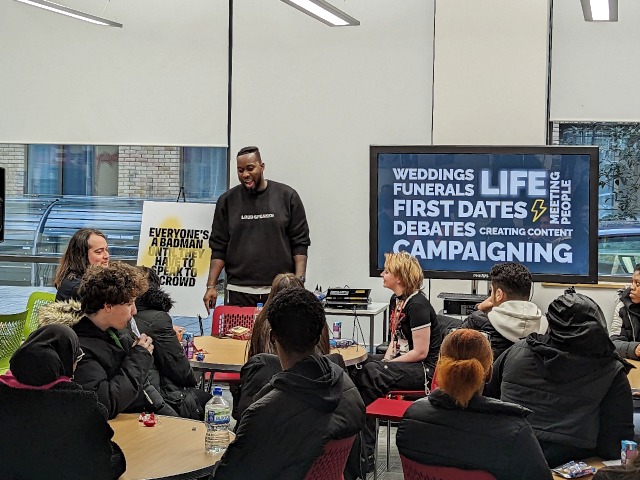 Students Attend Loud Speaker events at Southwark College and Newcastle ...