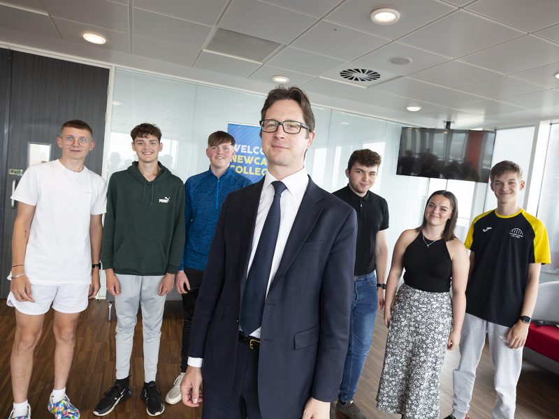 Newcastle College Welcomes Apprenticeship and Skills Minister to Campus