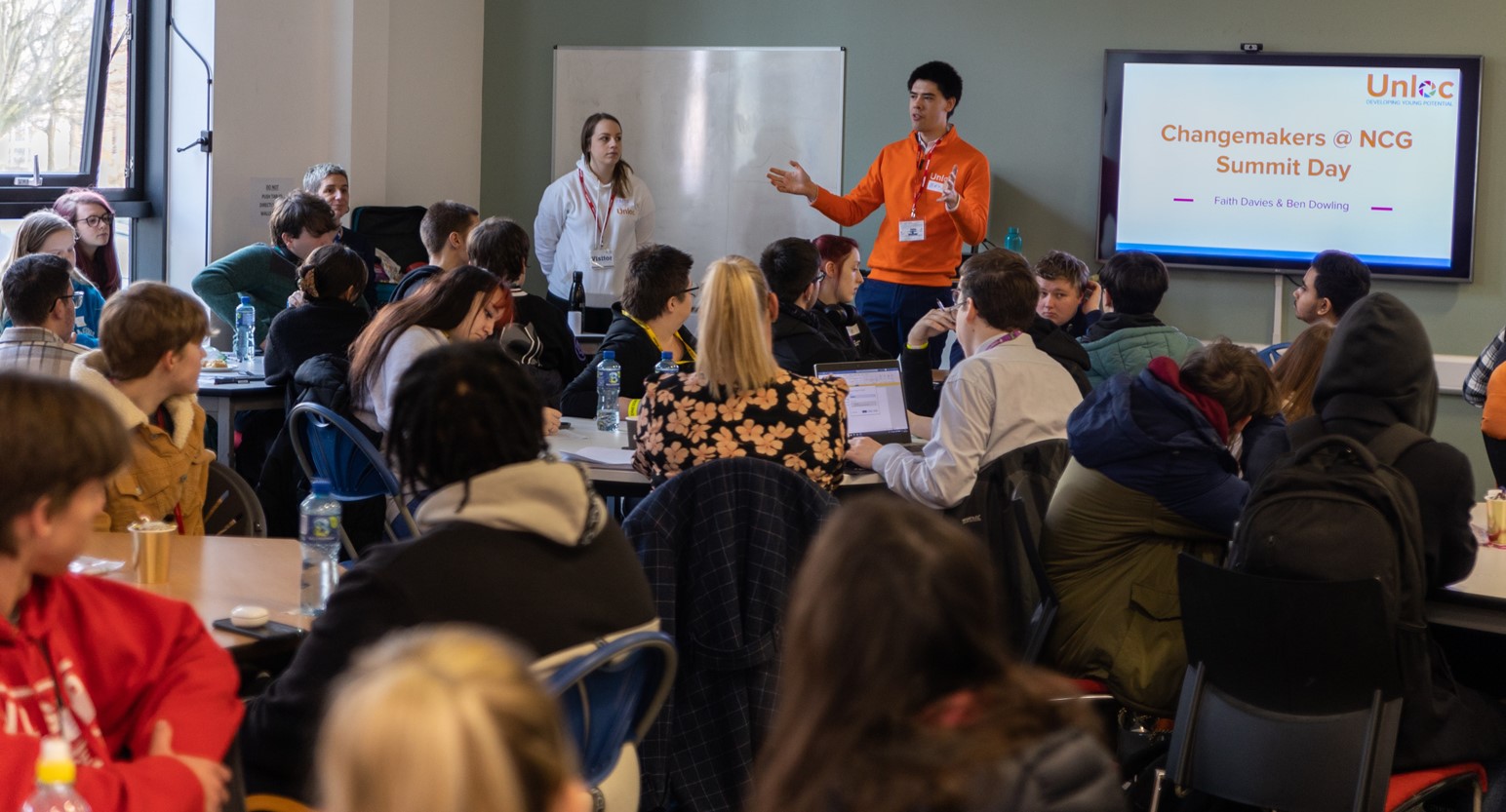 80 NCG Students Attend Changemakers Summit at Carlisle College